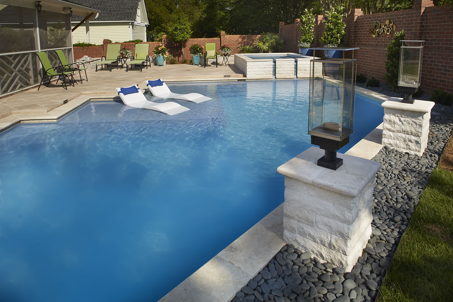 Portfolio Columbia South Carolina Pool Designer Crystal Pools LLC