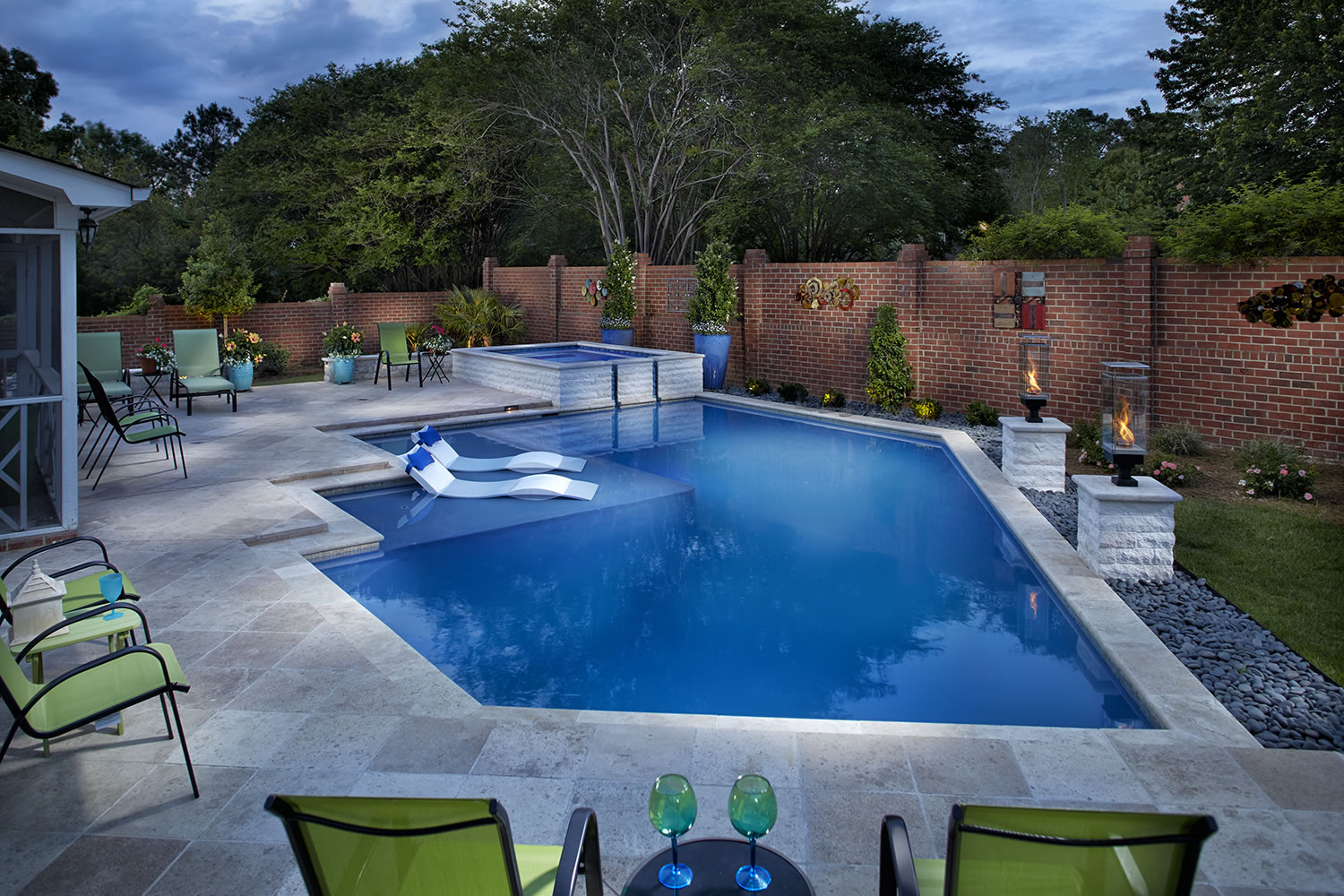 Portfolio Columbia South Carolina Pool Designer Crystal Pools LLC