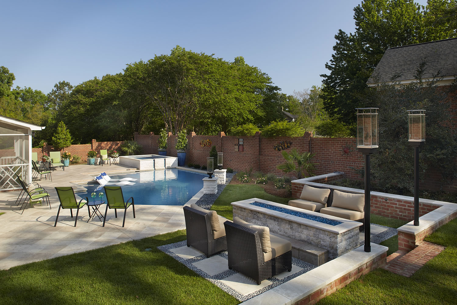 Portfolio Columbia South Carolina Pool Designer Crystal Pools LLC